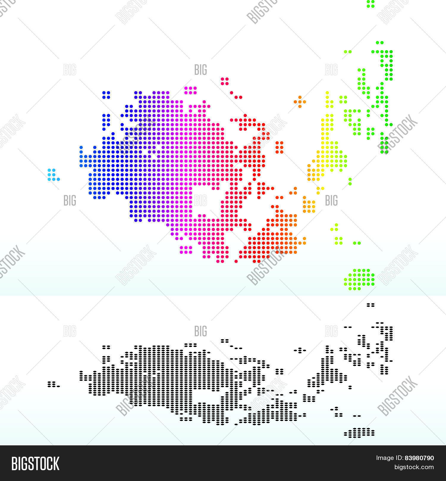 Map Autonomous State Vector & Photo (Free Trial) | Bigstock