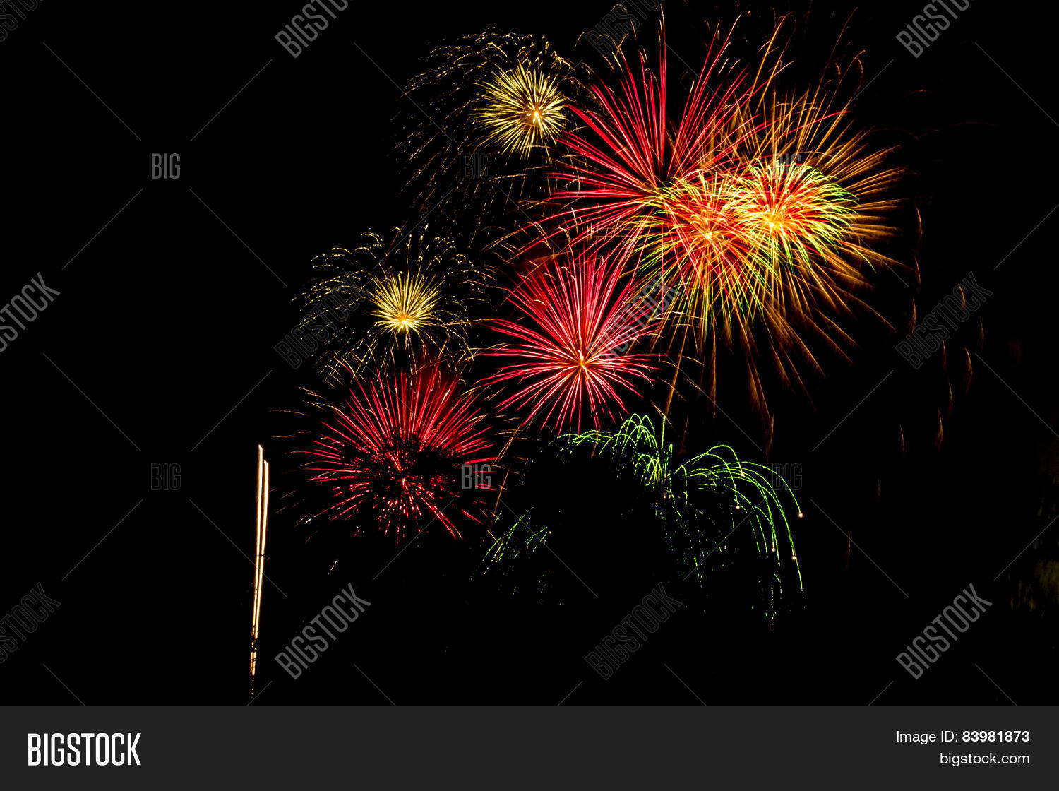 Firewoks Image & Photo (Free Trial) | Bigstock