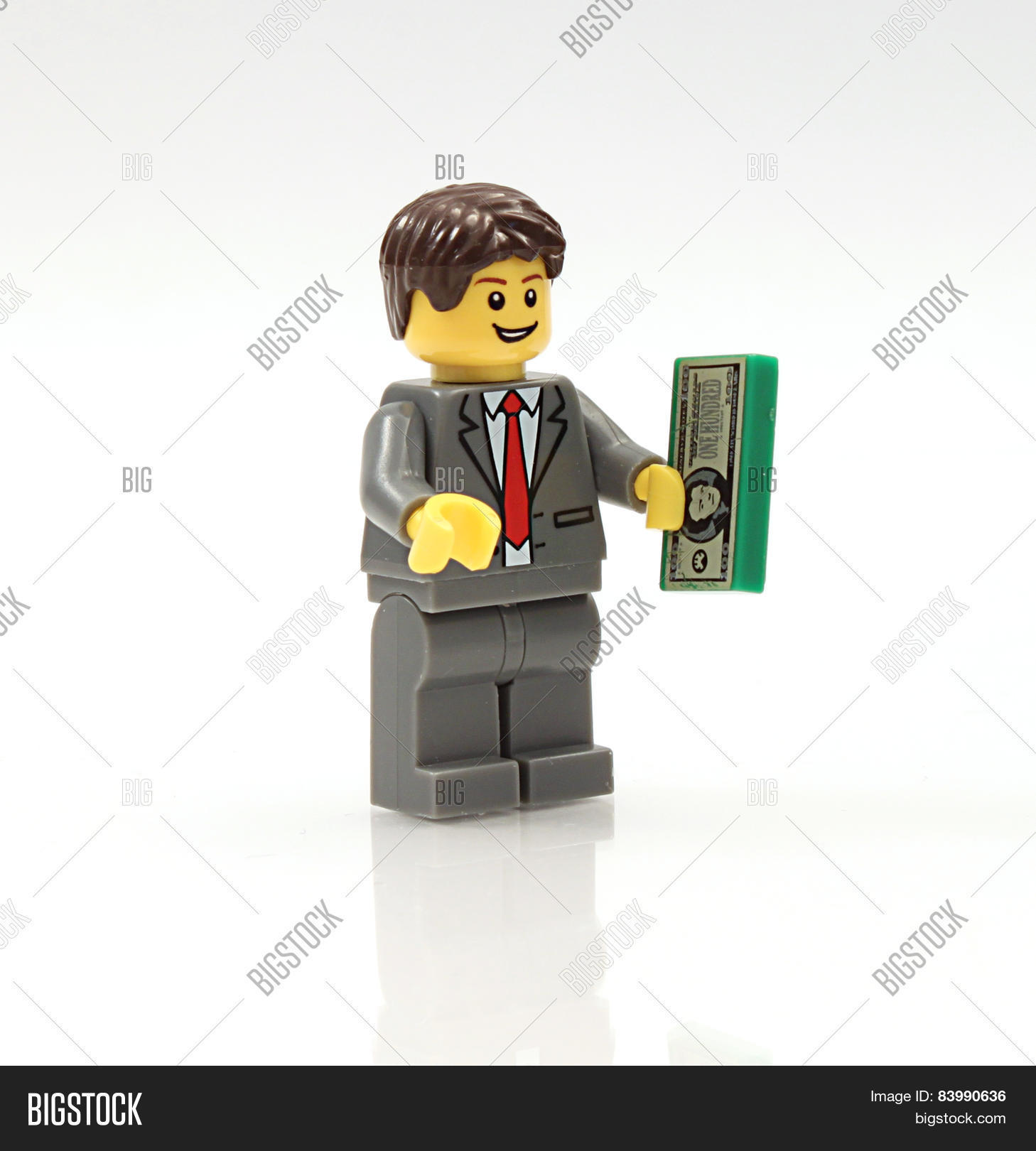 Lego Minifigure Money Image & Photo (Free Trial) | Bigstock