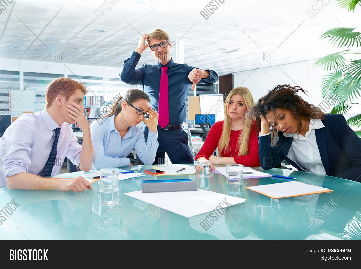 Business Meeting Sad Image & Photo (Free Trial) | Bigstock