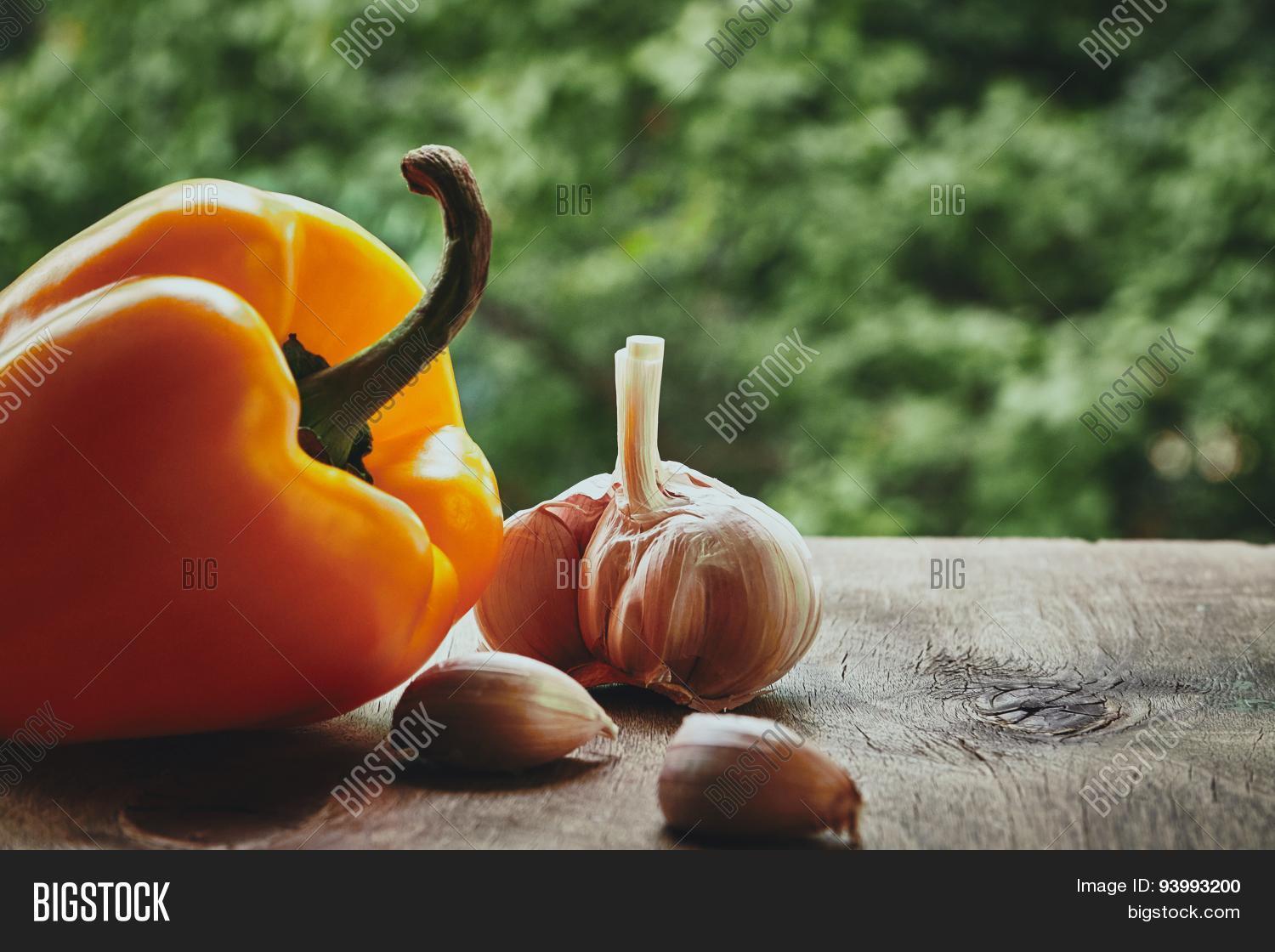 Pepper Garlic Image & Photo (Free Trial) | Bigstock