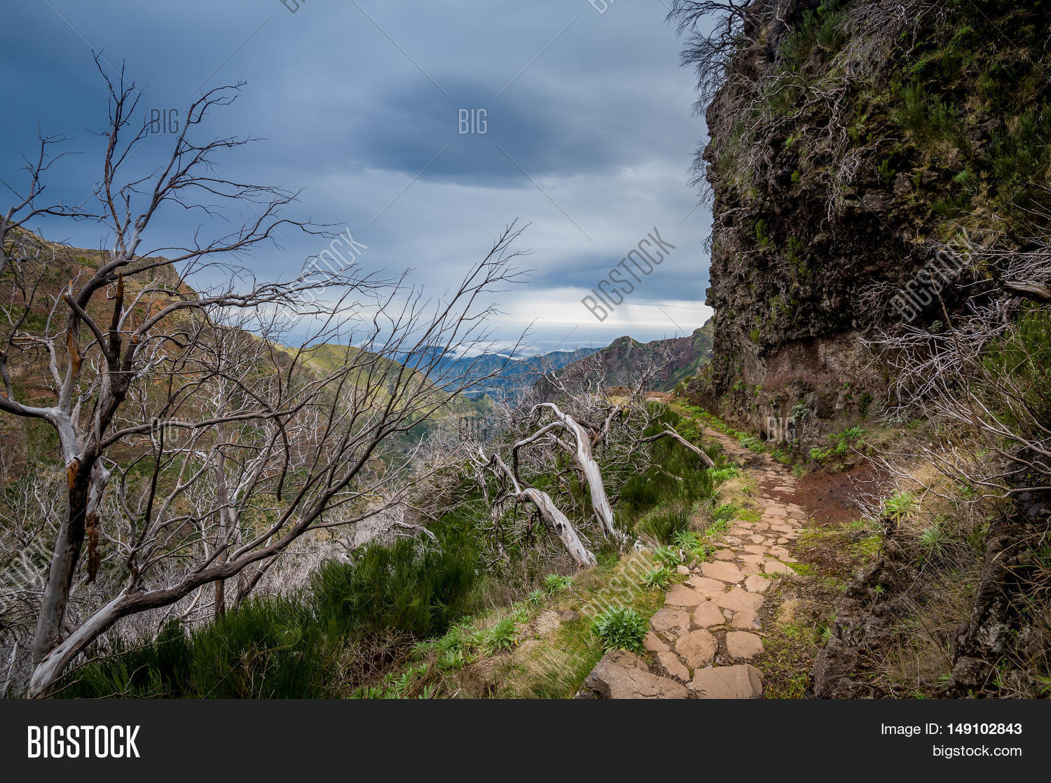 Dangerous Hiking Path Image & Photo (Free Trial) | Bigstock