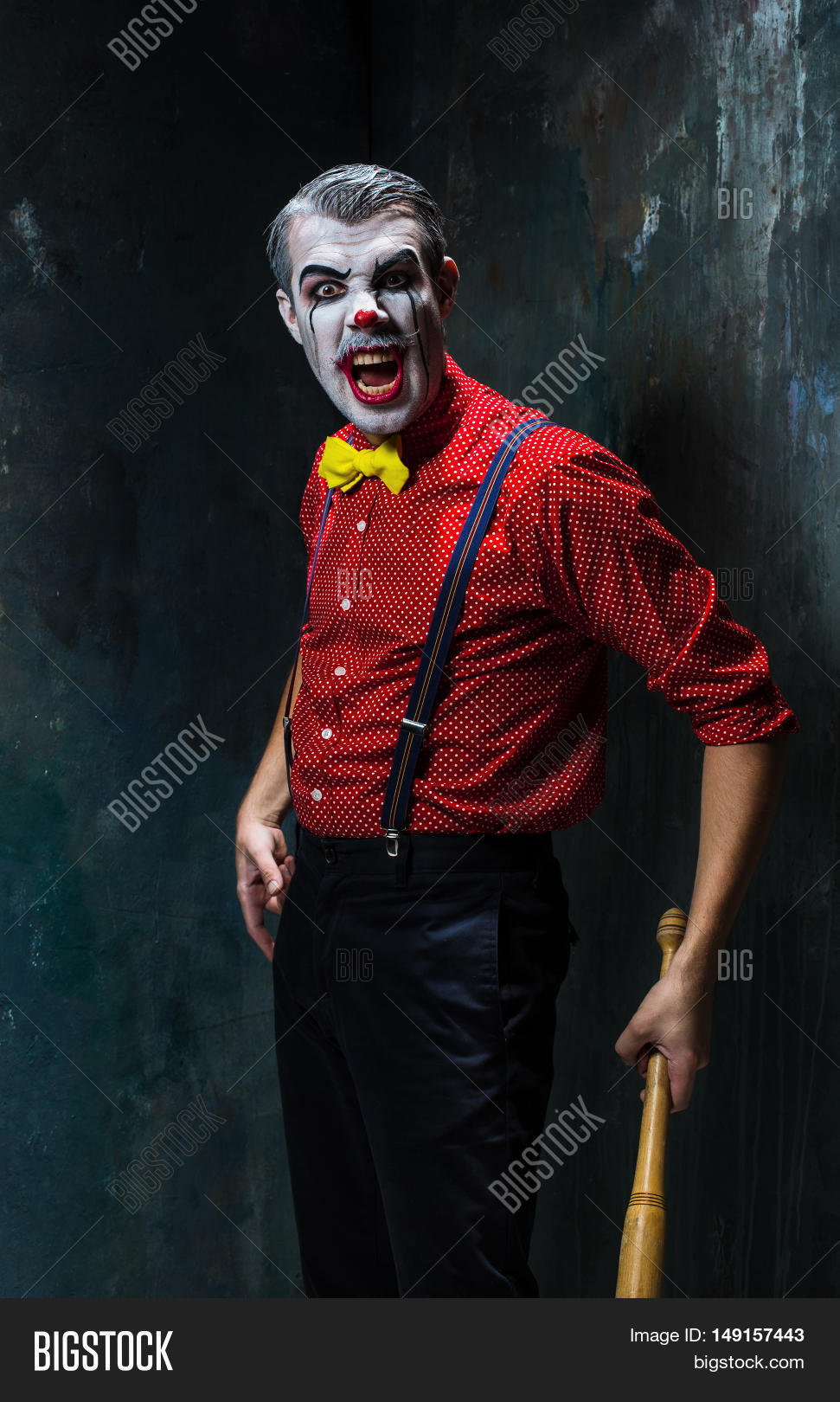 Scary Clown Baseball- Image & Photo (Free Trial) | Bigstock