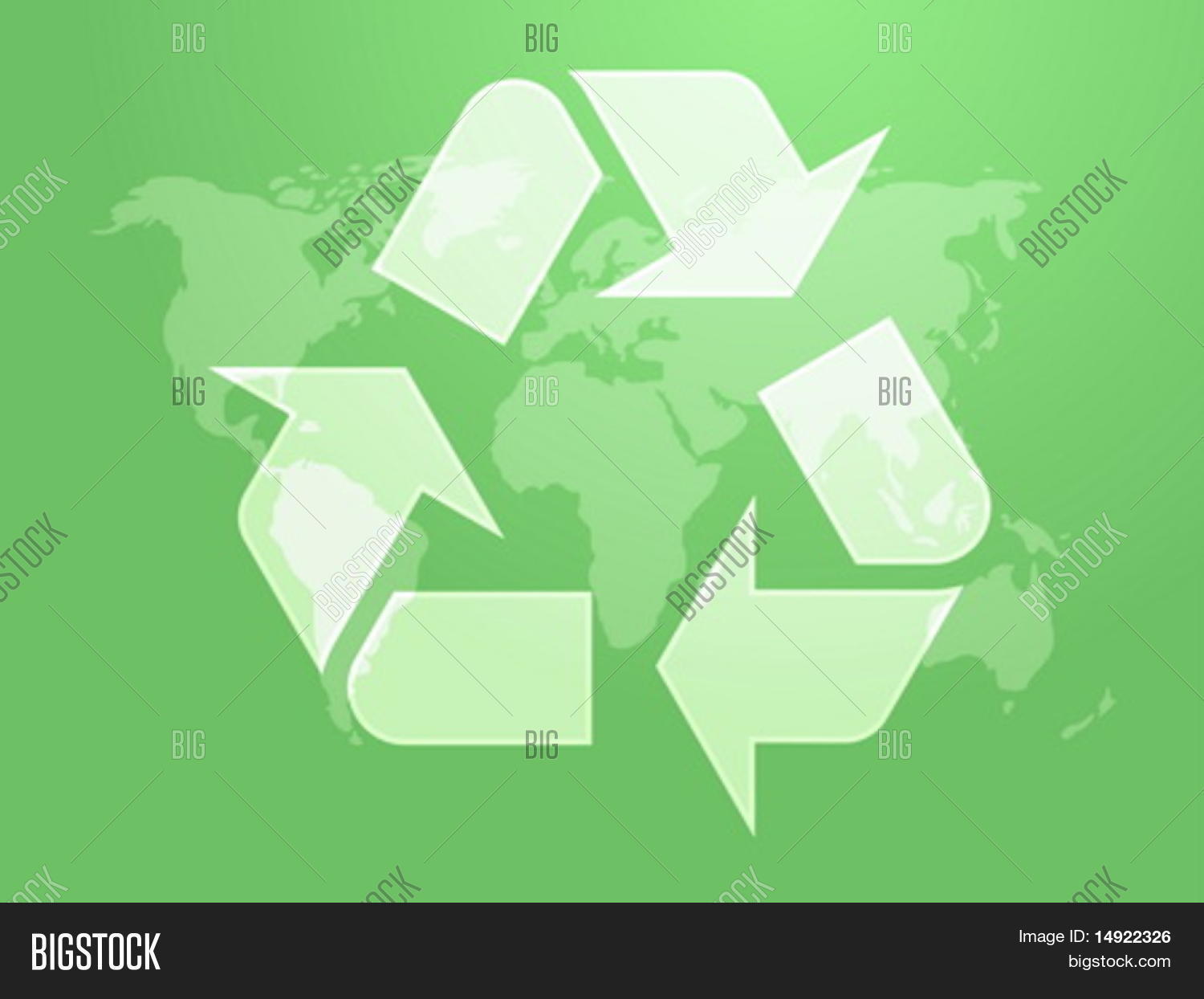 Recycling Eco Symbol Vector & Photo (Free Trial) | Bigstock