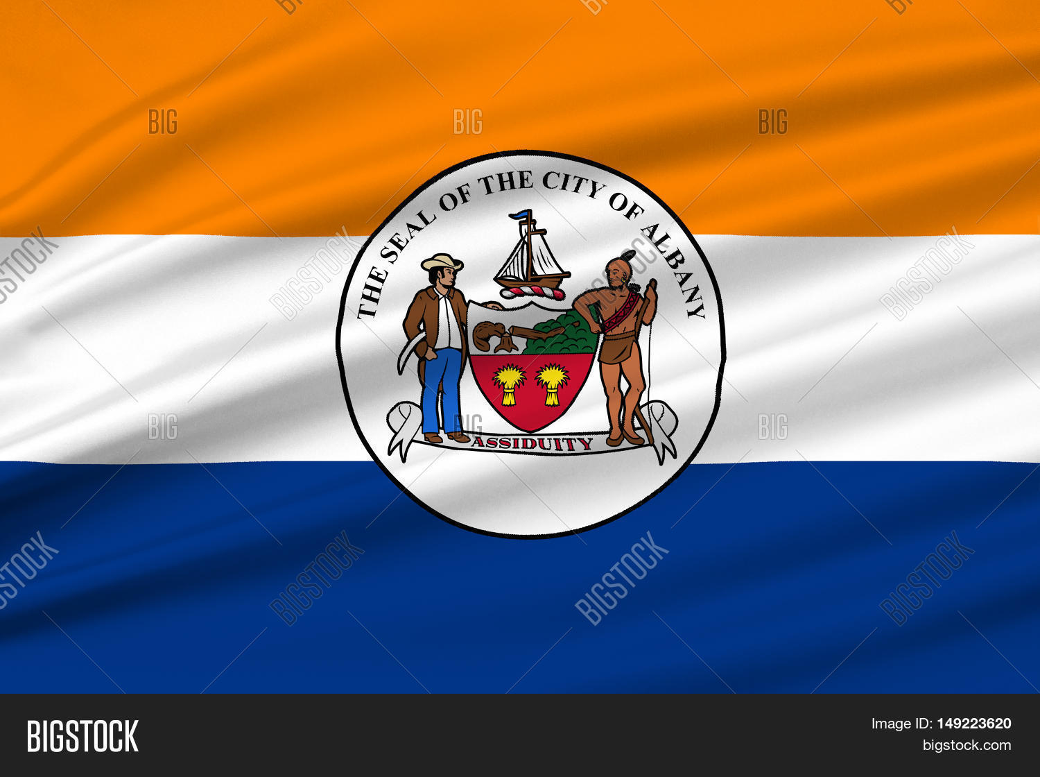 Flag Albany Capital Image & Photo (Free Trial) | Bigstock
