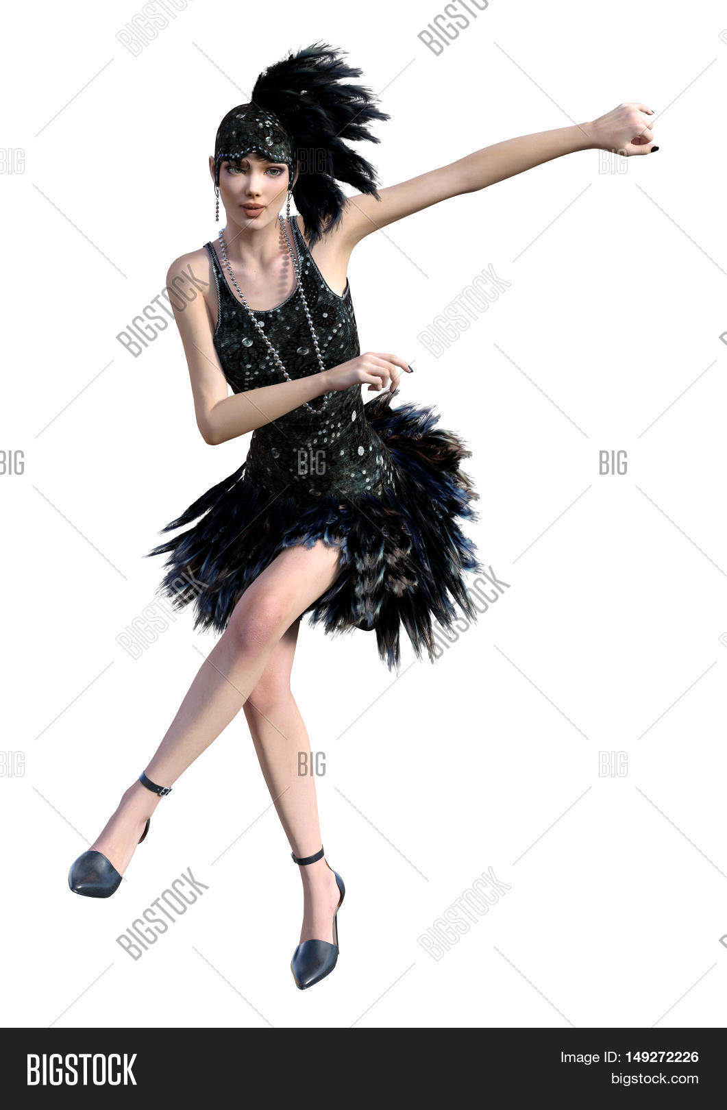 3D Rendering Flapper Image & Photo (Free Trial) | Bigstock