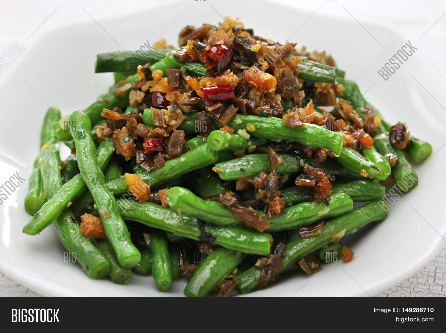 Gan Bian Dou Jiao, Dry Image & Photo (Free Trial) | Bigstock