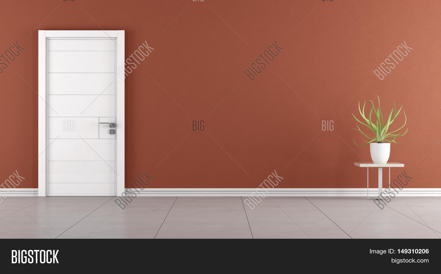 Modern Room Closed Image & Photo (Free Trial) | Bigstock