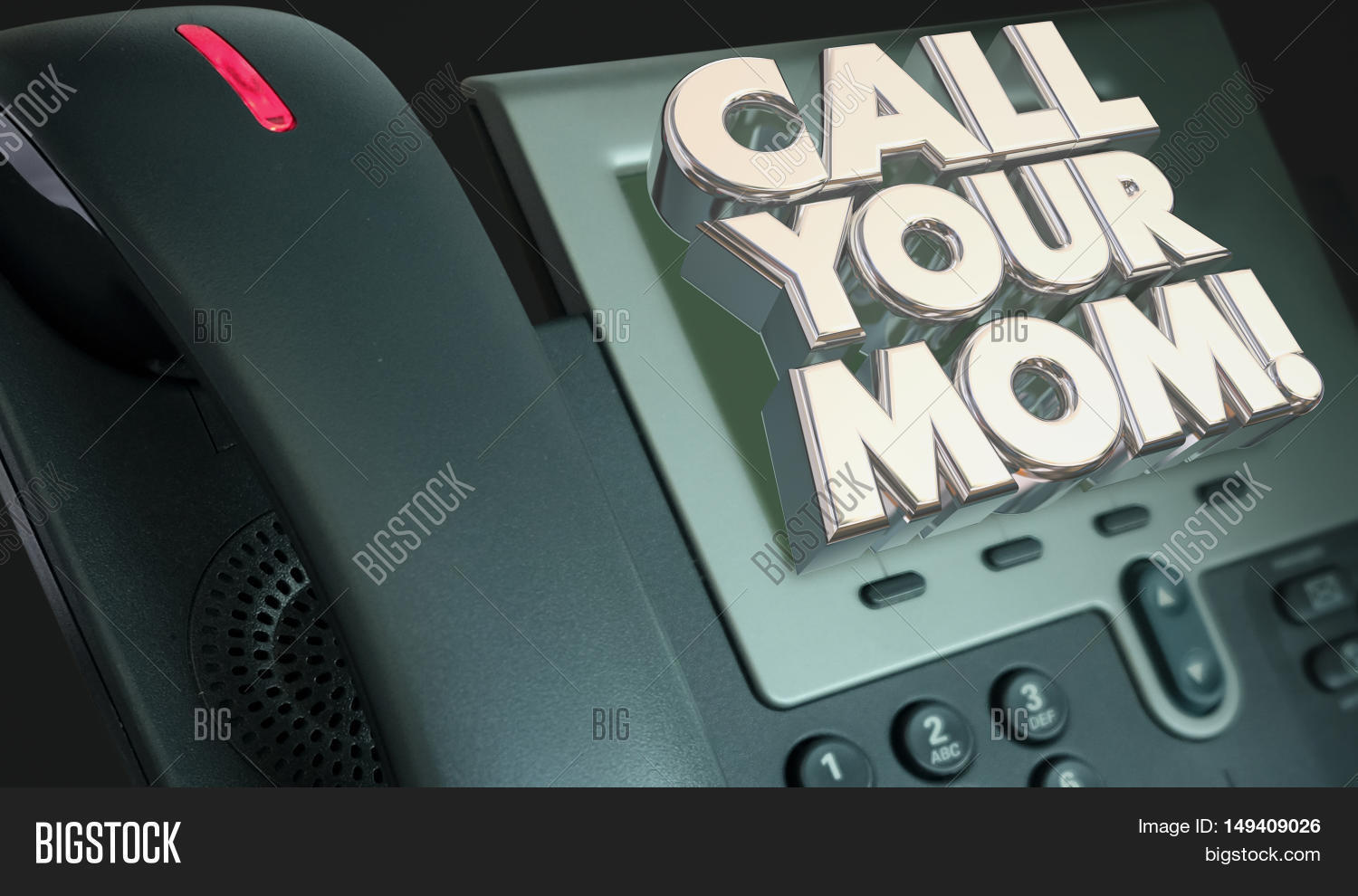 Call Your Mom Mother Image & Photo (Free Trial) | Bigstock