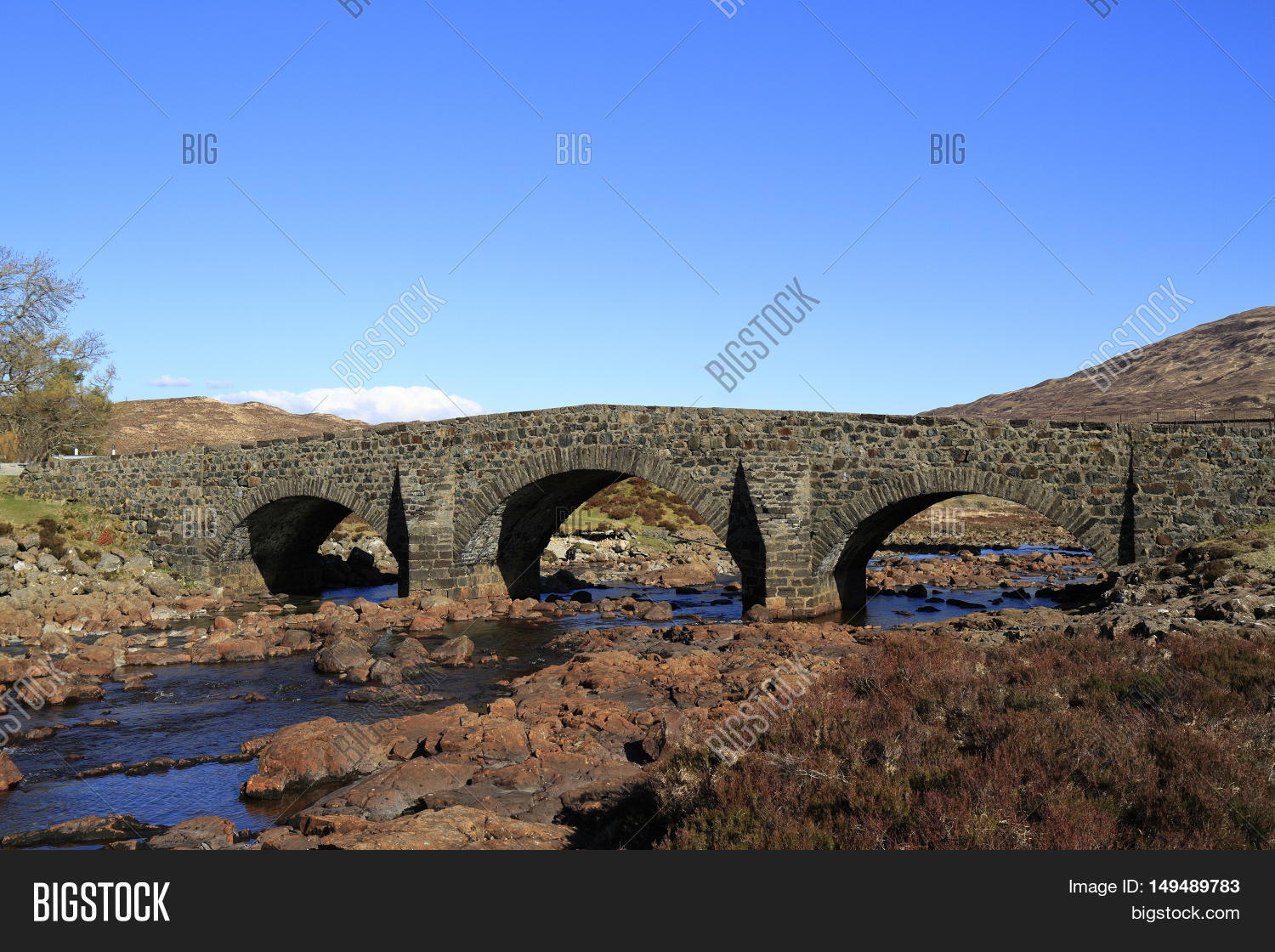 Sligachan Old Bridge, Image & Photo (Free Trial) | Bigstock