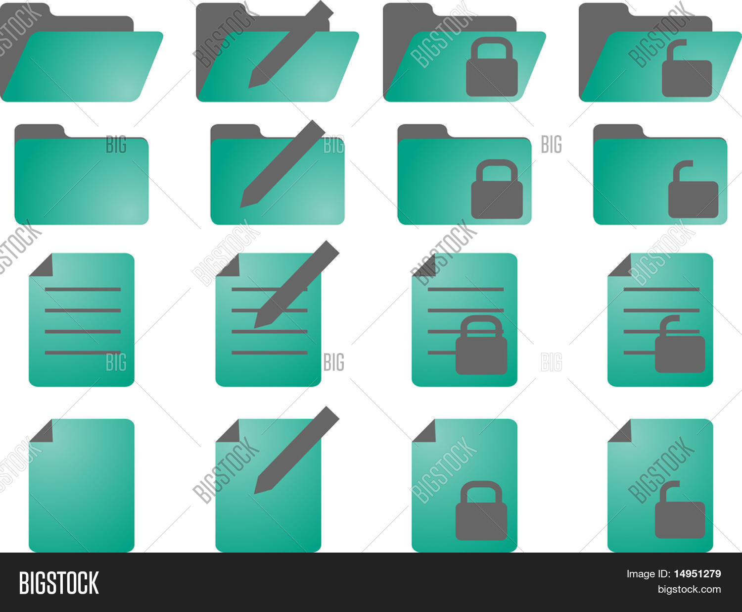 Document Folder Icon Image & Photo (Free Trial) | Bigstock