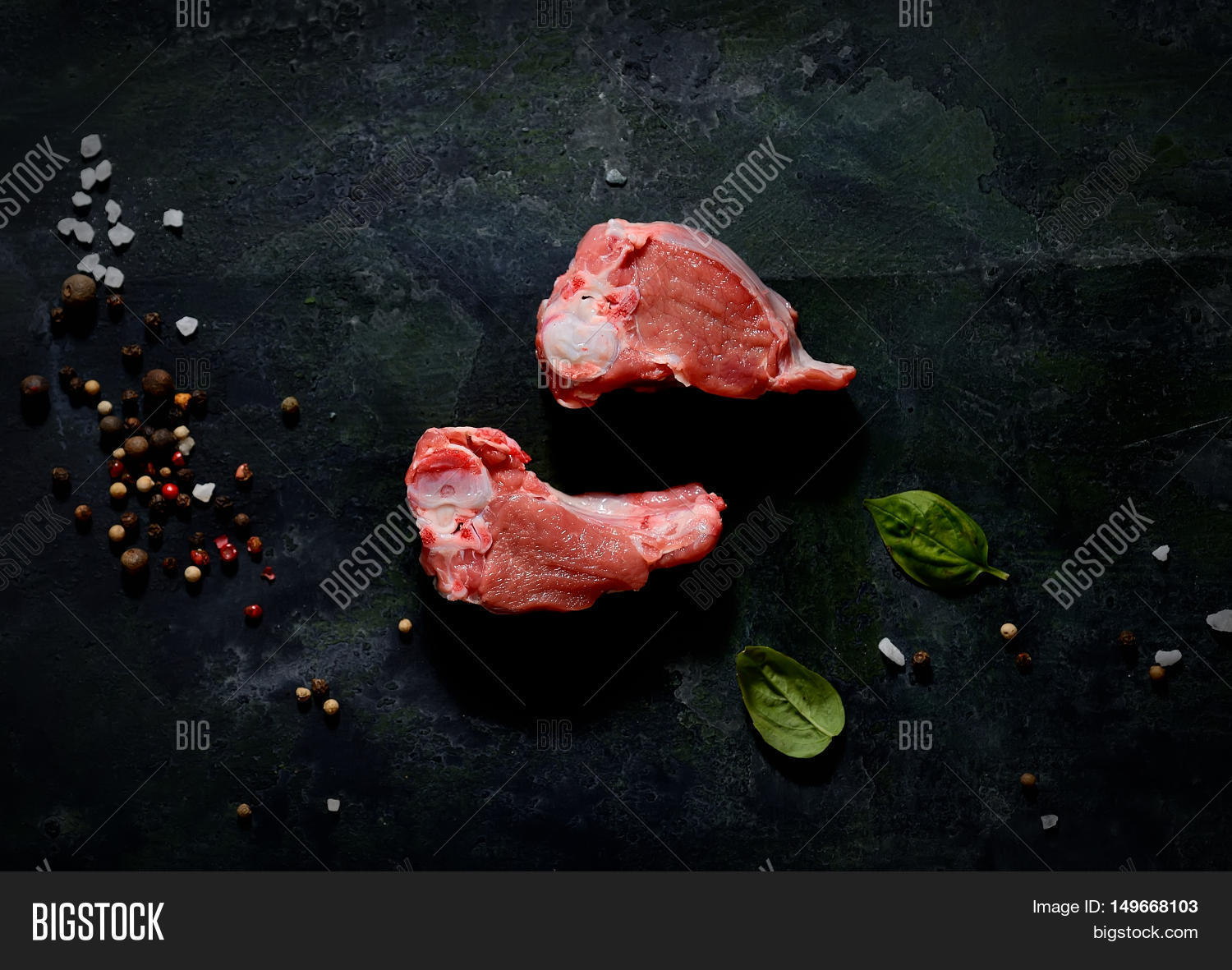 Pieces Fresh Raw Lamb Image & Photo (Free Trial) | Bigstock