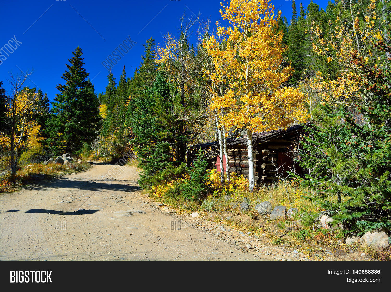 Log Shotgun Cabin Image & Photo (Free Trial) | Bigstock