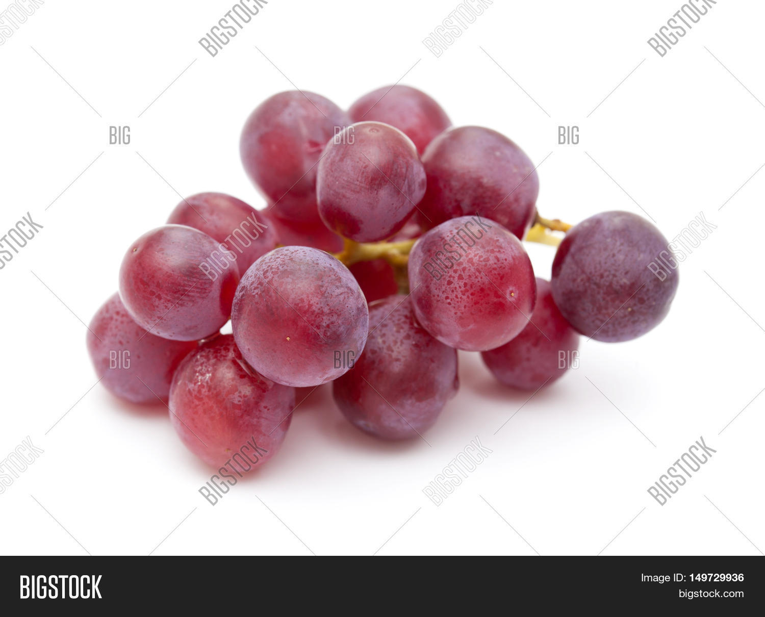 Clusters Purple Grapes Image & Photo (Free Trial) | Bigstock