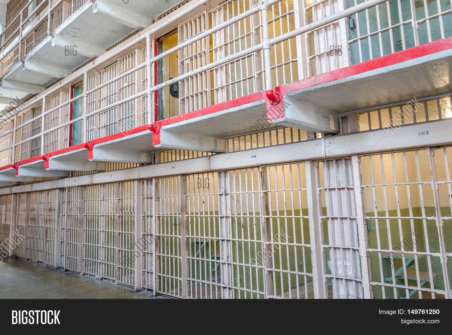 Jail Cells Inside Image & Photo (Free Trial) | Bigstock