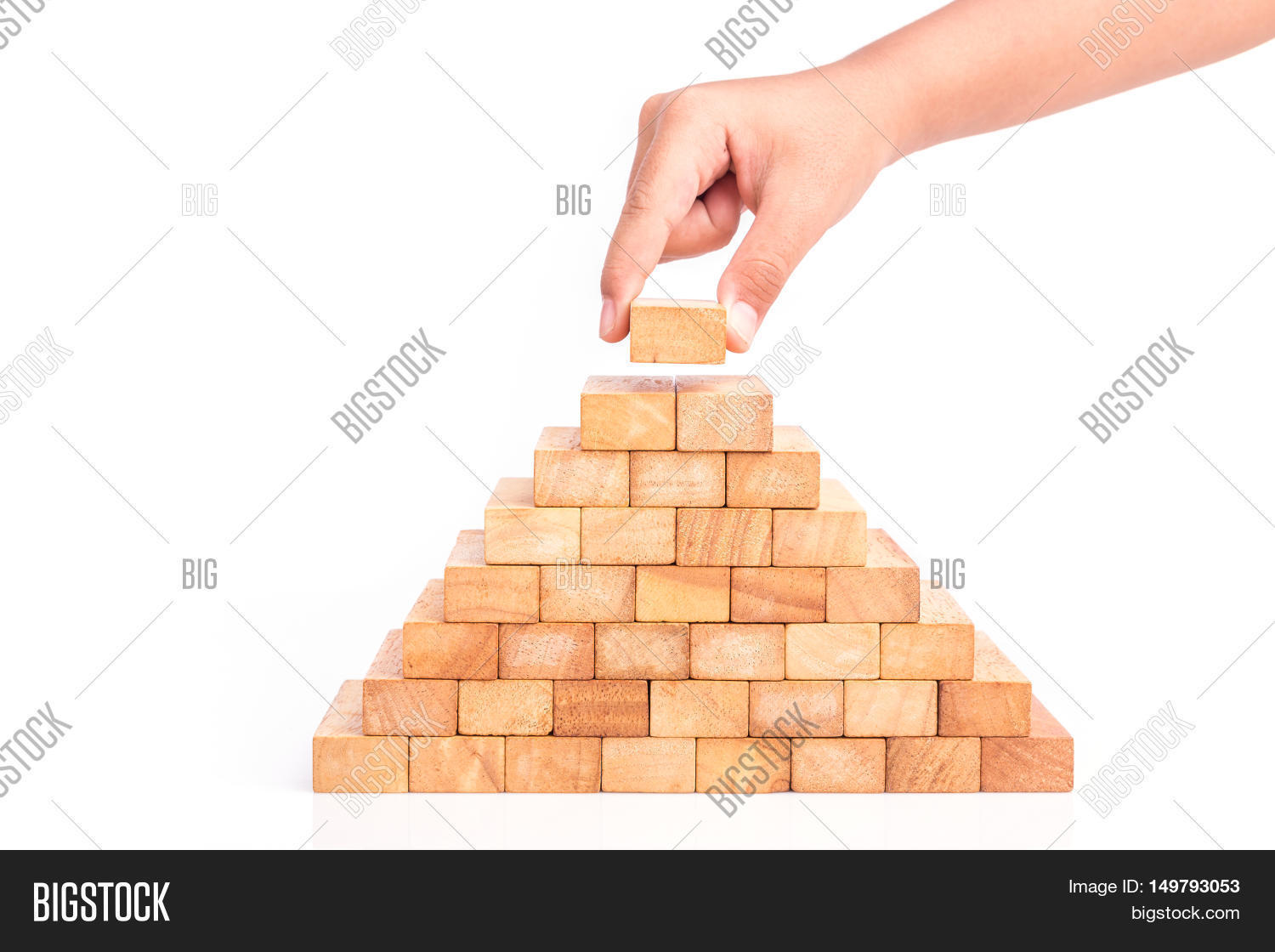 Hand Holding Blocks Image & Photo (Free Trial) | Bigstock