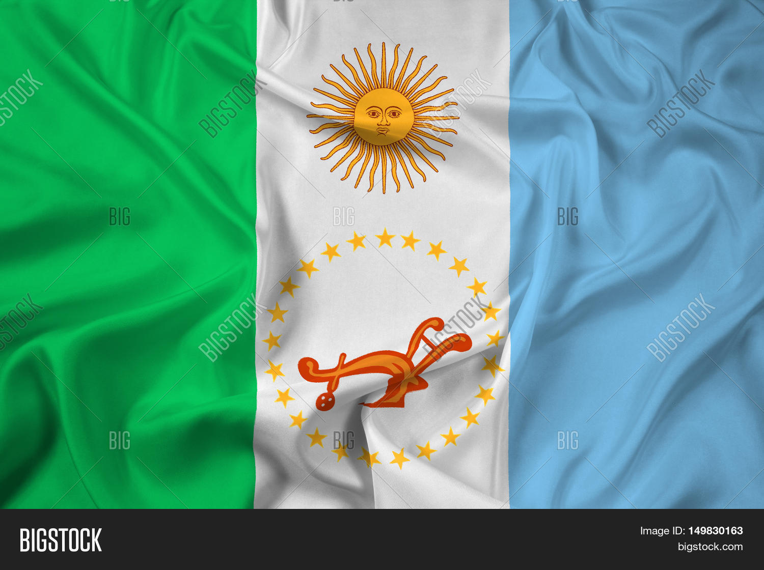 Waving Flag Chaco Image & Photo (Free Trial) | Bigstock