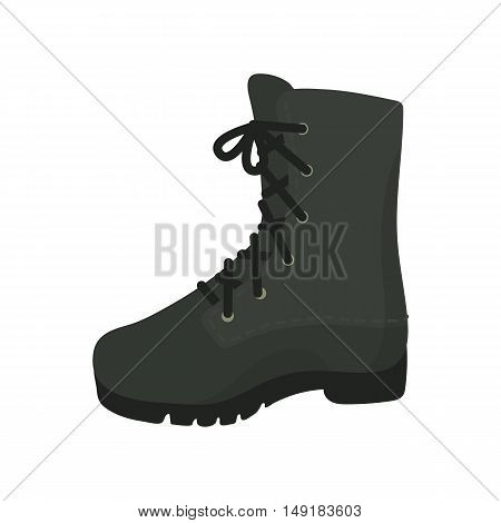 Combat Boot Icon Vector & Photo (Free Trial) | Bigstock