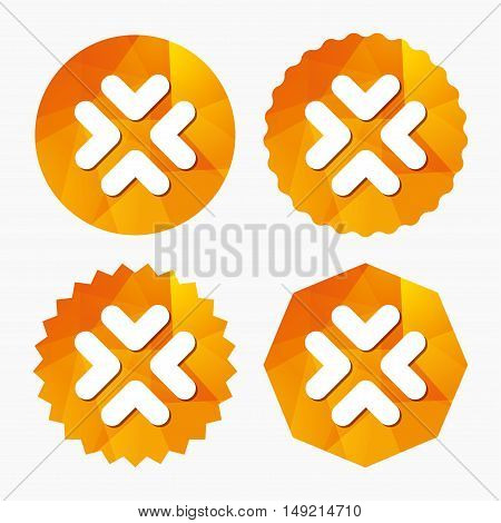 Enlarge Resize Icon. Vector & Photo (Free Trial) | Bigstock