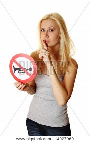 Keep Quiet Image & Photo (Free Trial) | Bigstock