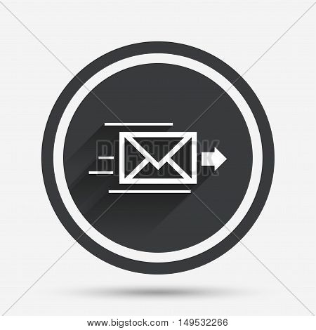 Mail Delivery Icon. Vector & Photo (Free Trial) | Bigstock