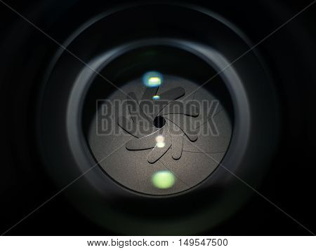 Camera Lens Nin-bladed Image & Photo (Free Trial) | Bigstock