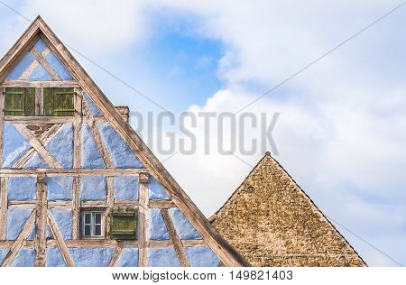 Two German House Roofs Image & Photo (Free Trial) | Bigstock