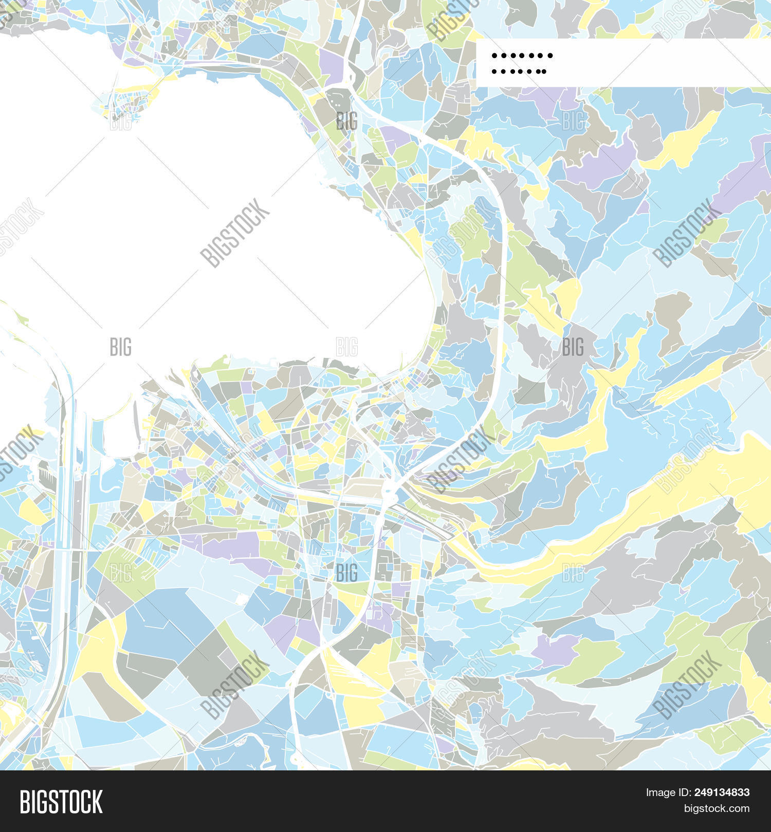 Colorful Map Bregenz Vector & Photo (Free Trial) | Bigstock