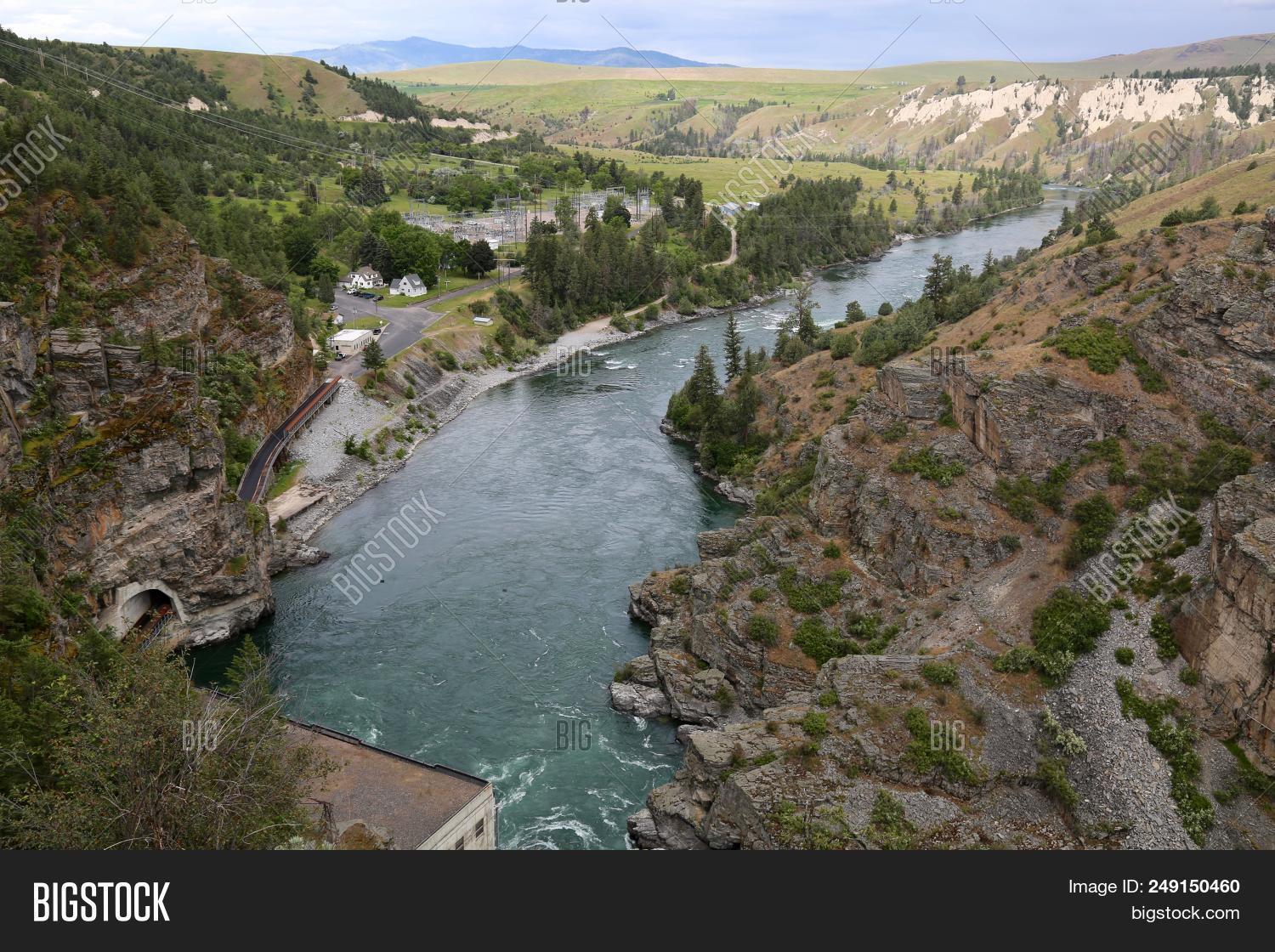 Kerr Dam By Flathead Image & Photo (Free Trial) | Bigstock