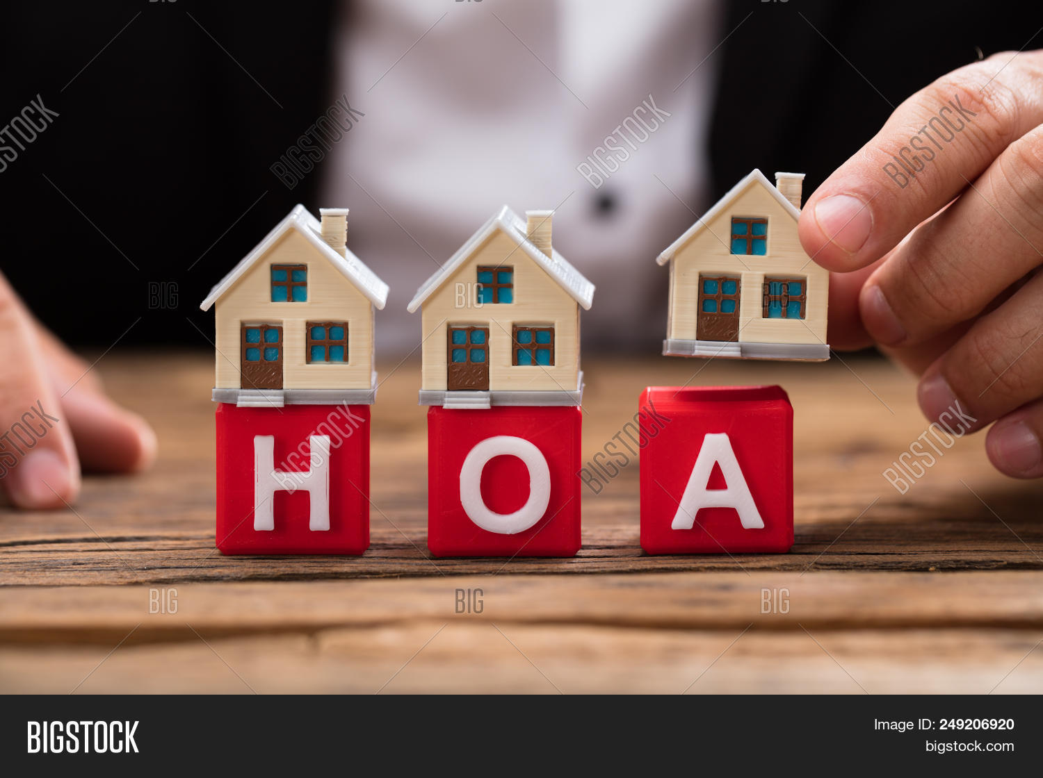 Businessperson Placing Image & Photo (Free Trial) | Bigstock