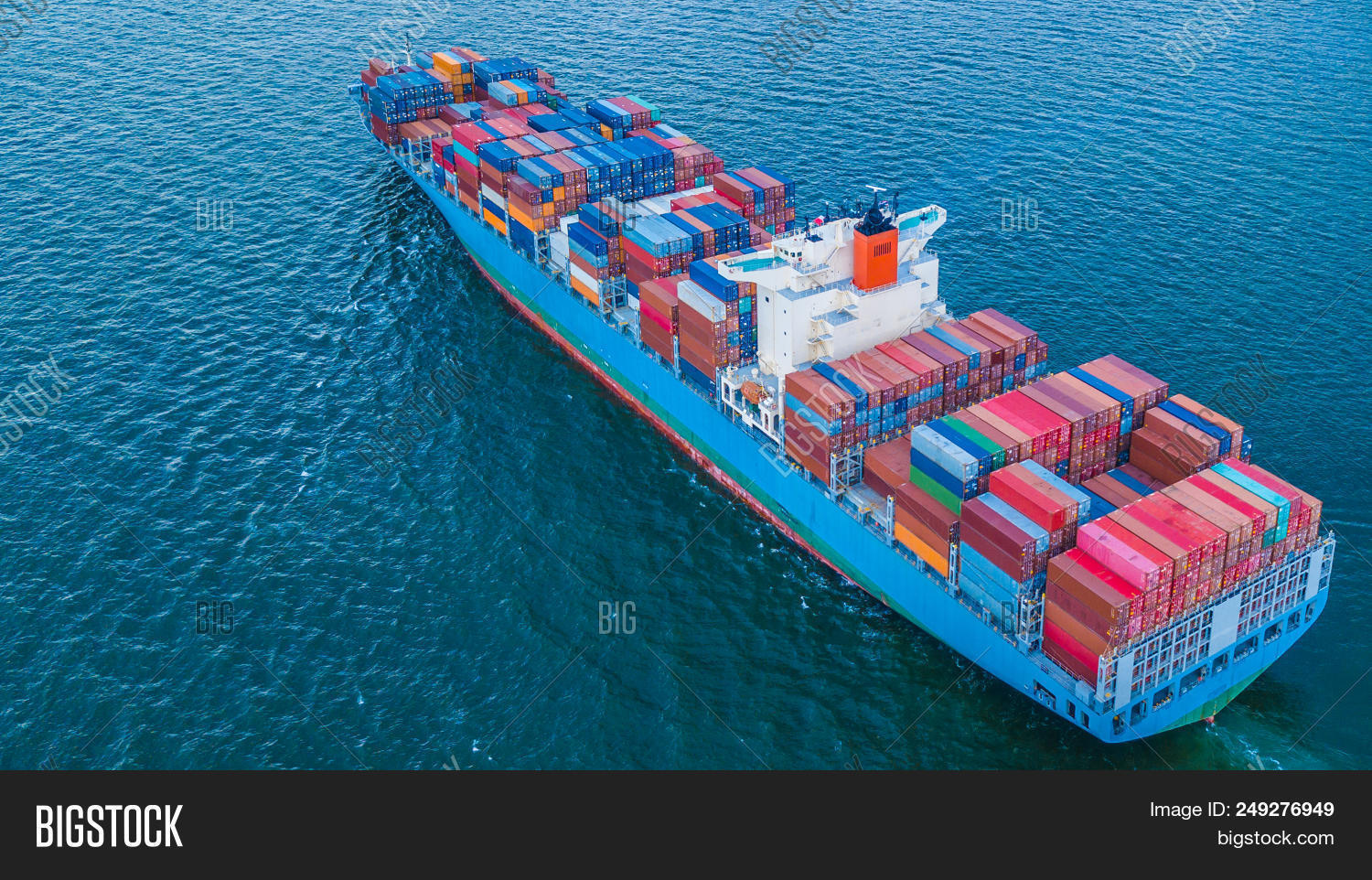 Aerial View Container Image & Photo (Free Trial) | Bigstock
