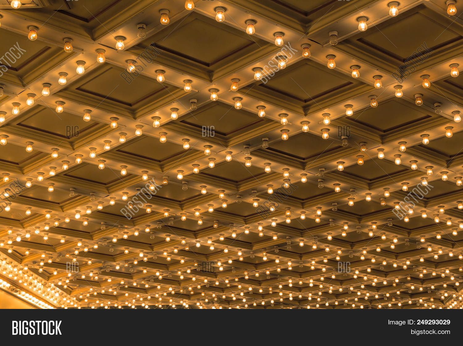 Theater Ceiling Retro Image & Photo (Free Trial) | Bigstock