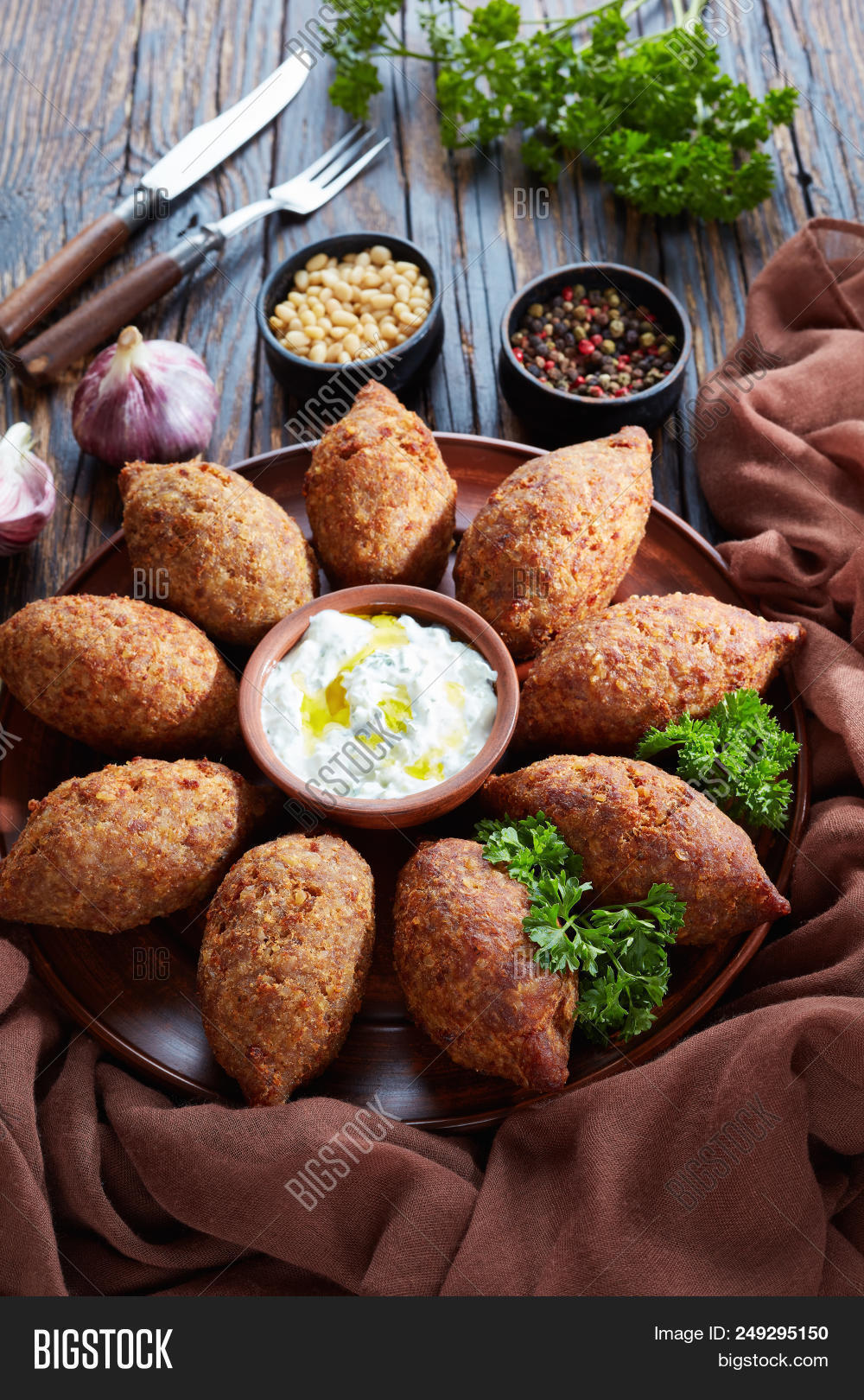 Deep Fried Kibbeh Image & Photo (Free Trial) | Bigstock