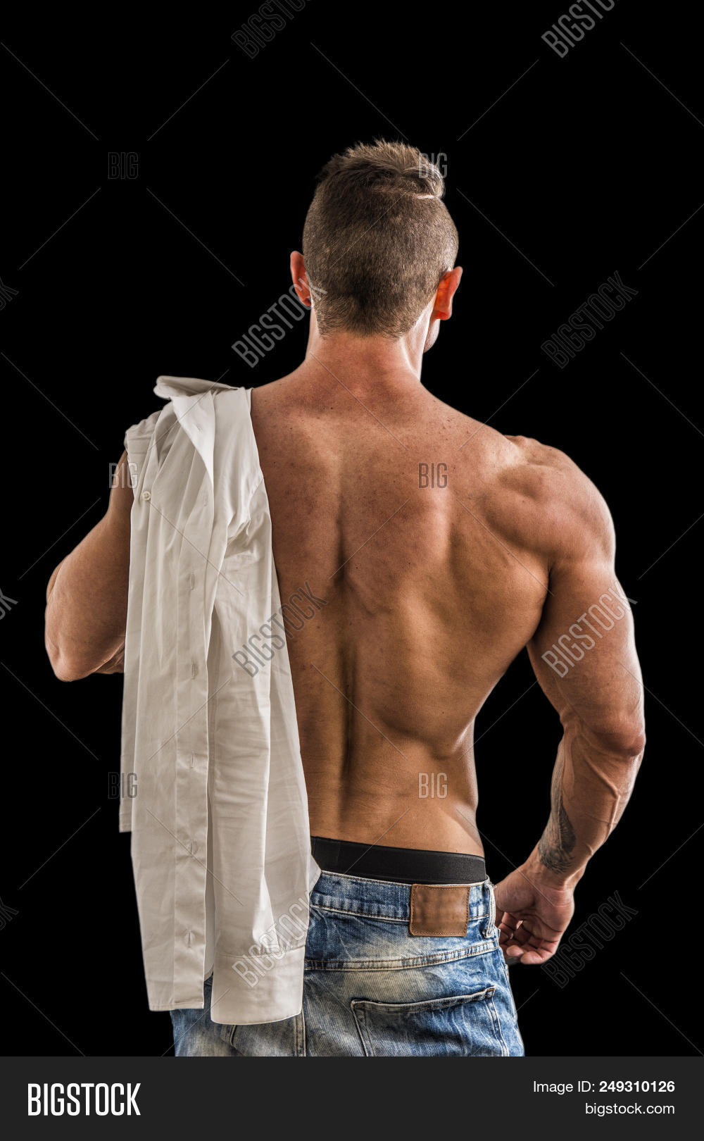 Rearview Back Male Image & Photo (Free Trial) | Bigstock