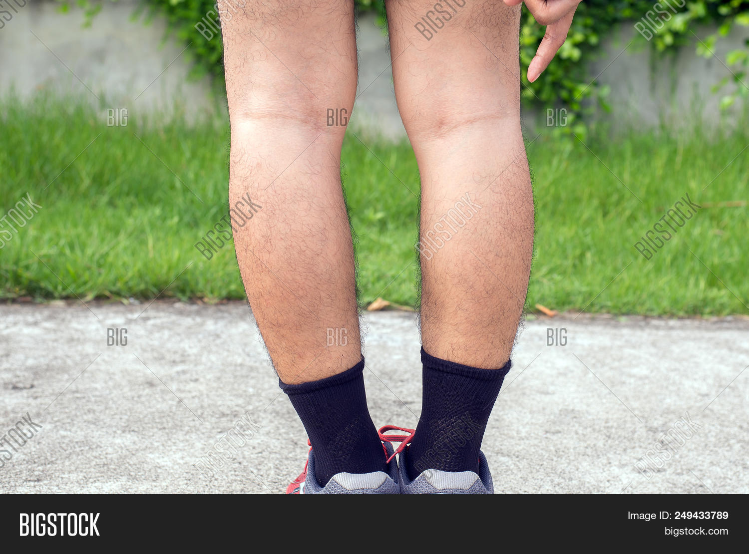 Asian Man Leg Bandy- Image & Photo (Free Trial) | Bigstock