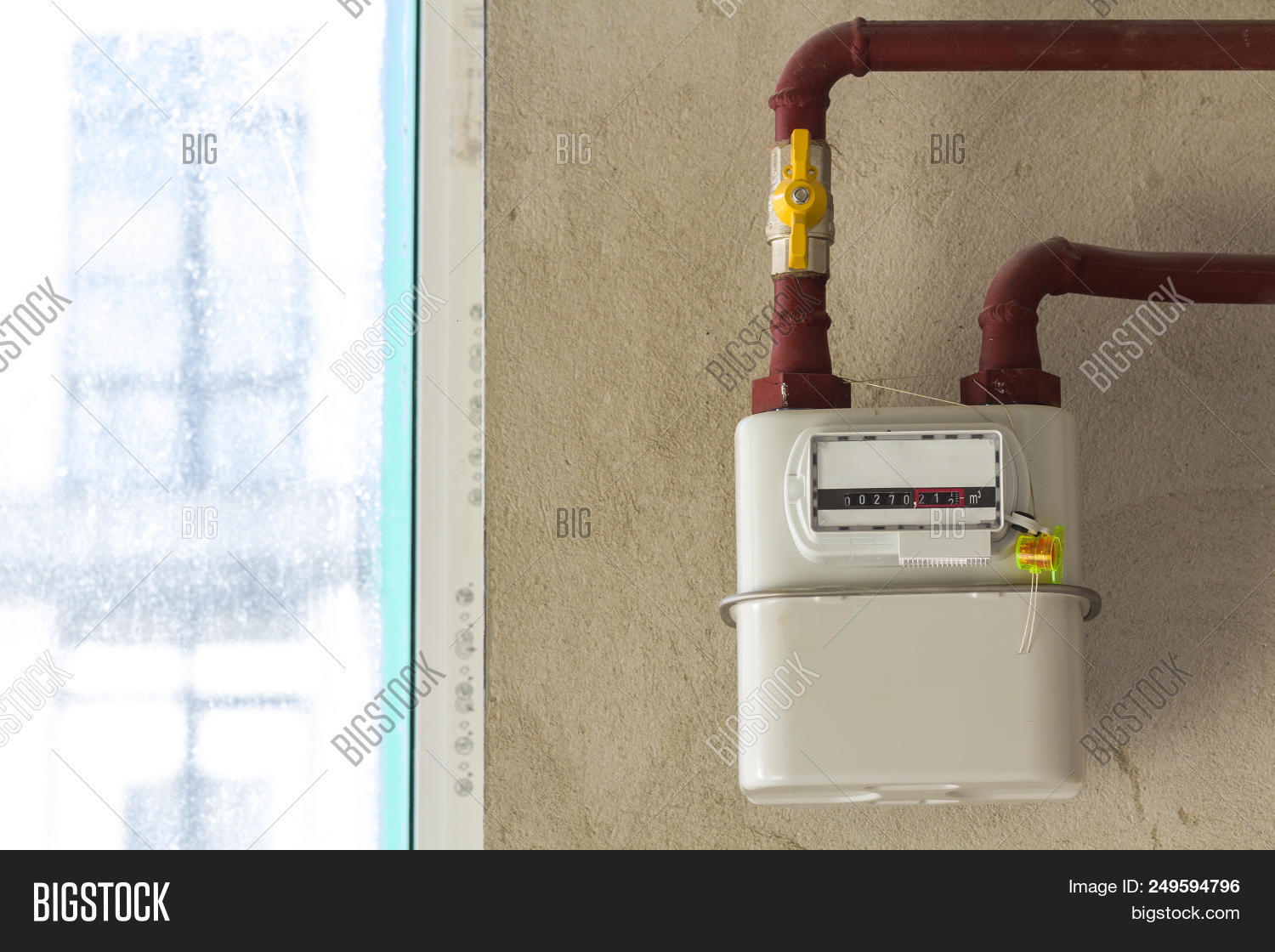 Gas Meter House Under Image & Photo (Free Trial) | Bigstock