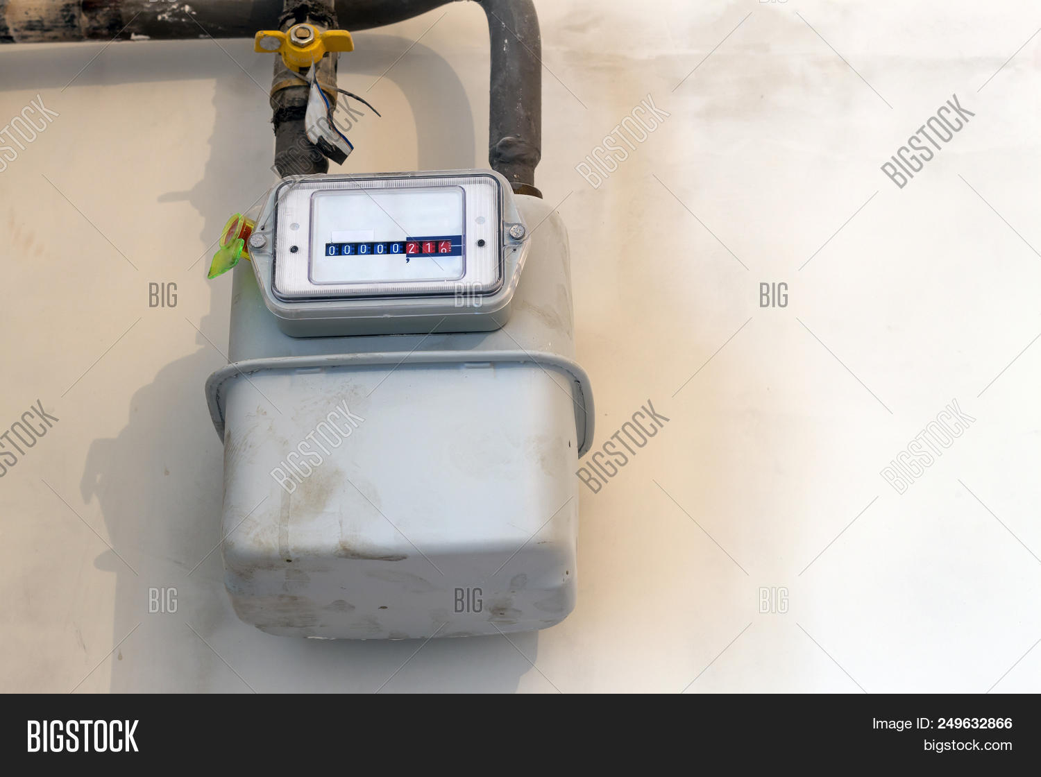 Gas Meter House Under Image & Photo (Free Trial) | Bigstock