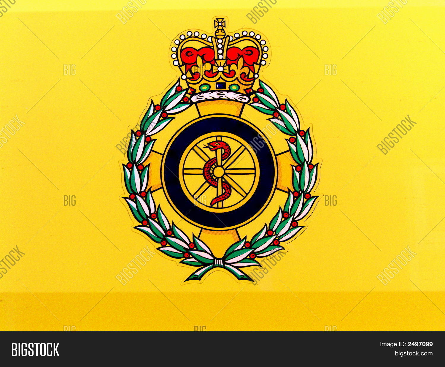 Ambulance Badge Image & Photo (Free Trial) | Bigstock