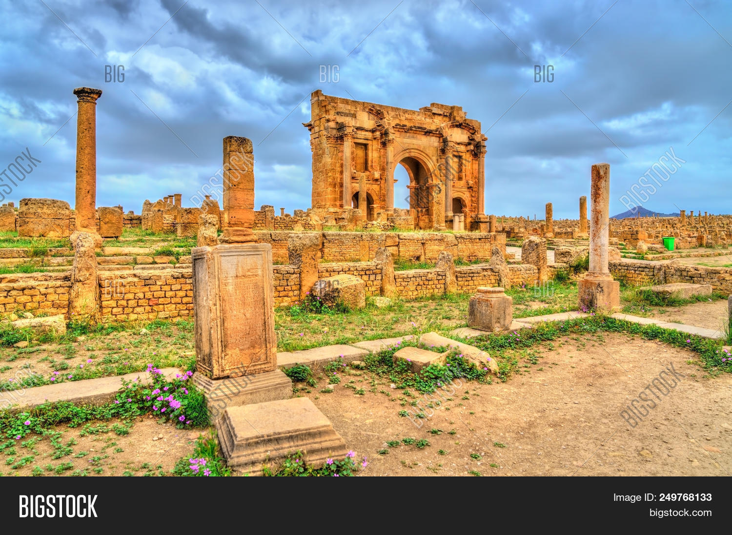Timgad, Ruins Roman- Image & Photo (Free Trial) | Bigstock