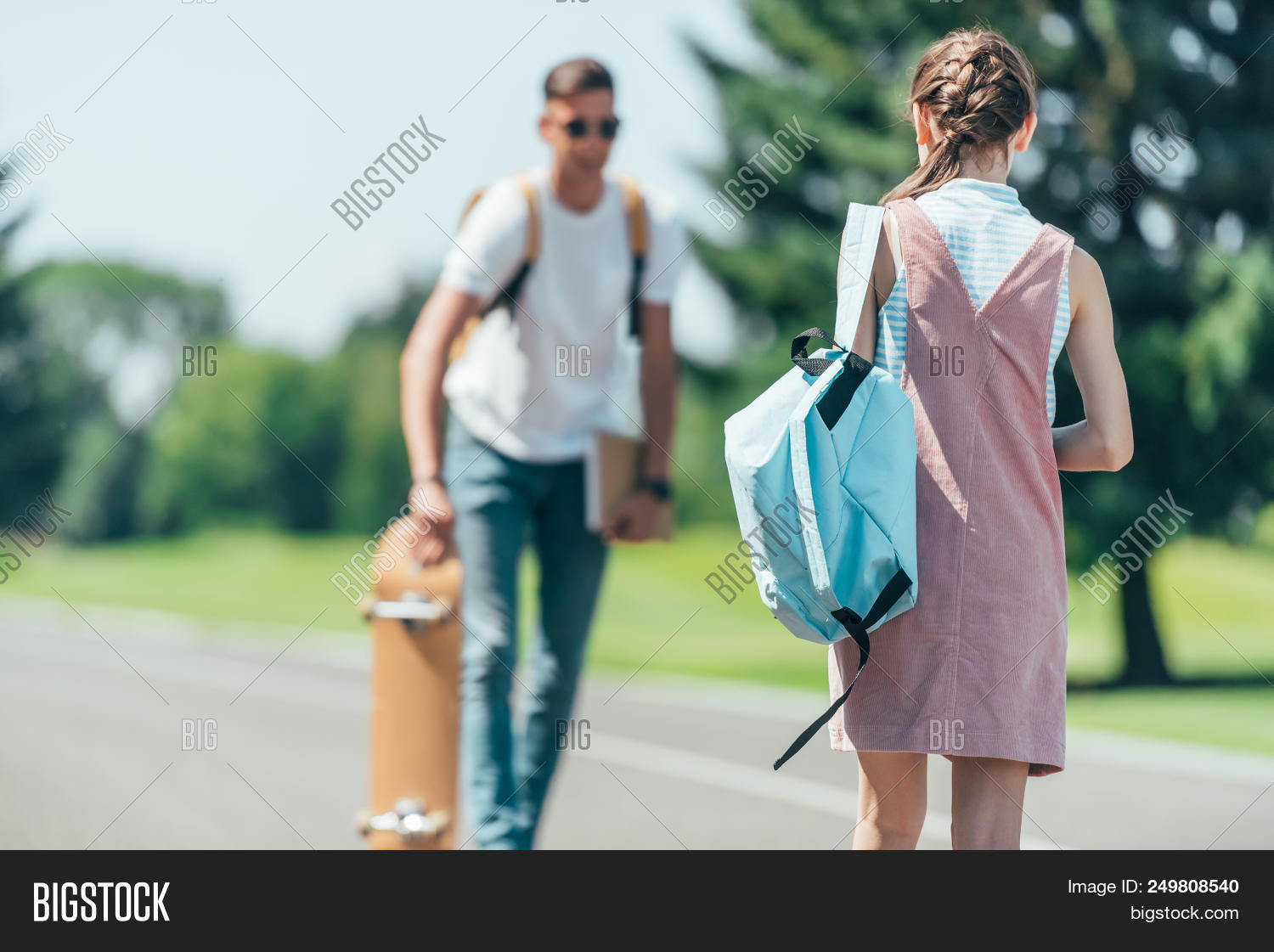 Back View Teenage Girl Image & Photo (Free Trial) | Bigstock