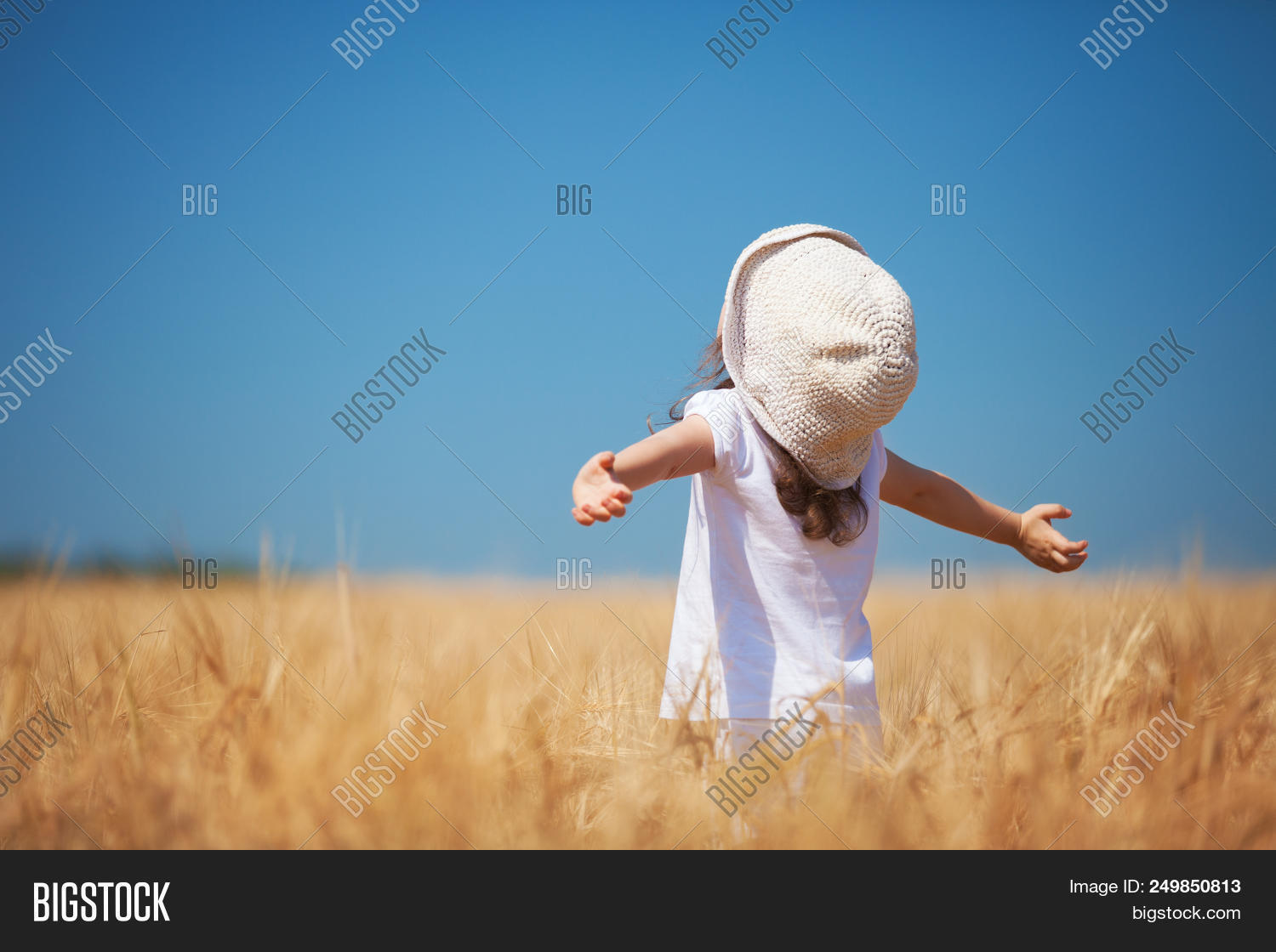 Happy Girl Walking Image & Photo (Free Trial) | Bigstock