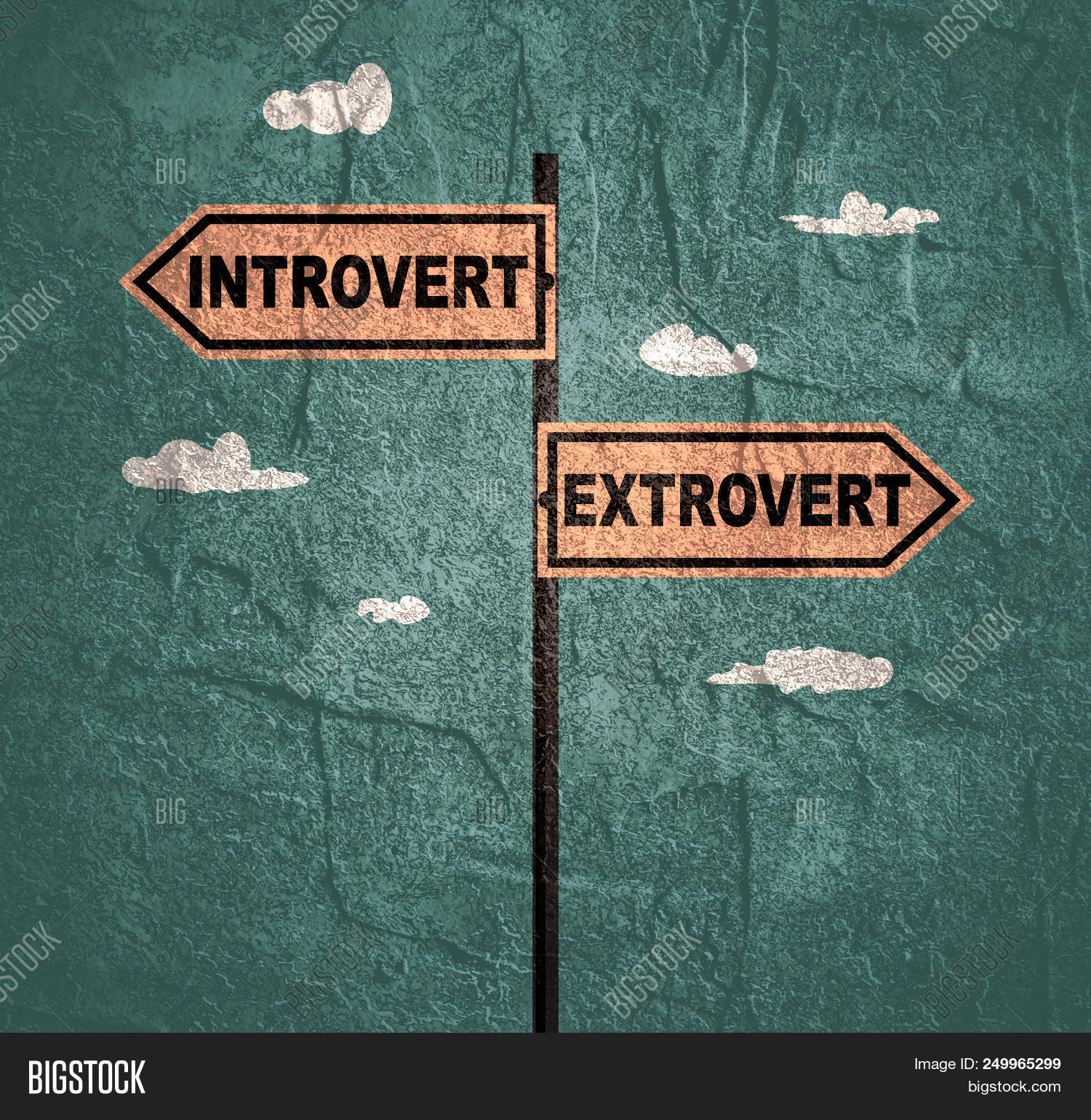 Road Signs Introvert Image & Photo (Free Trial) | Bigstock