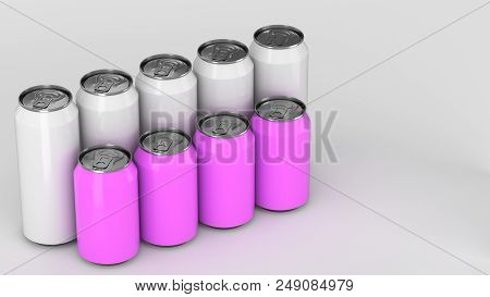 White Purple Soda Cans Image & Photo (Free Trial) | Bigstock