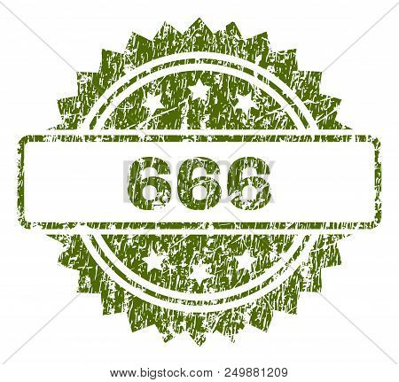 666 Stamp Seal Vector & Photo (Free Trial) | Bigstock