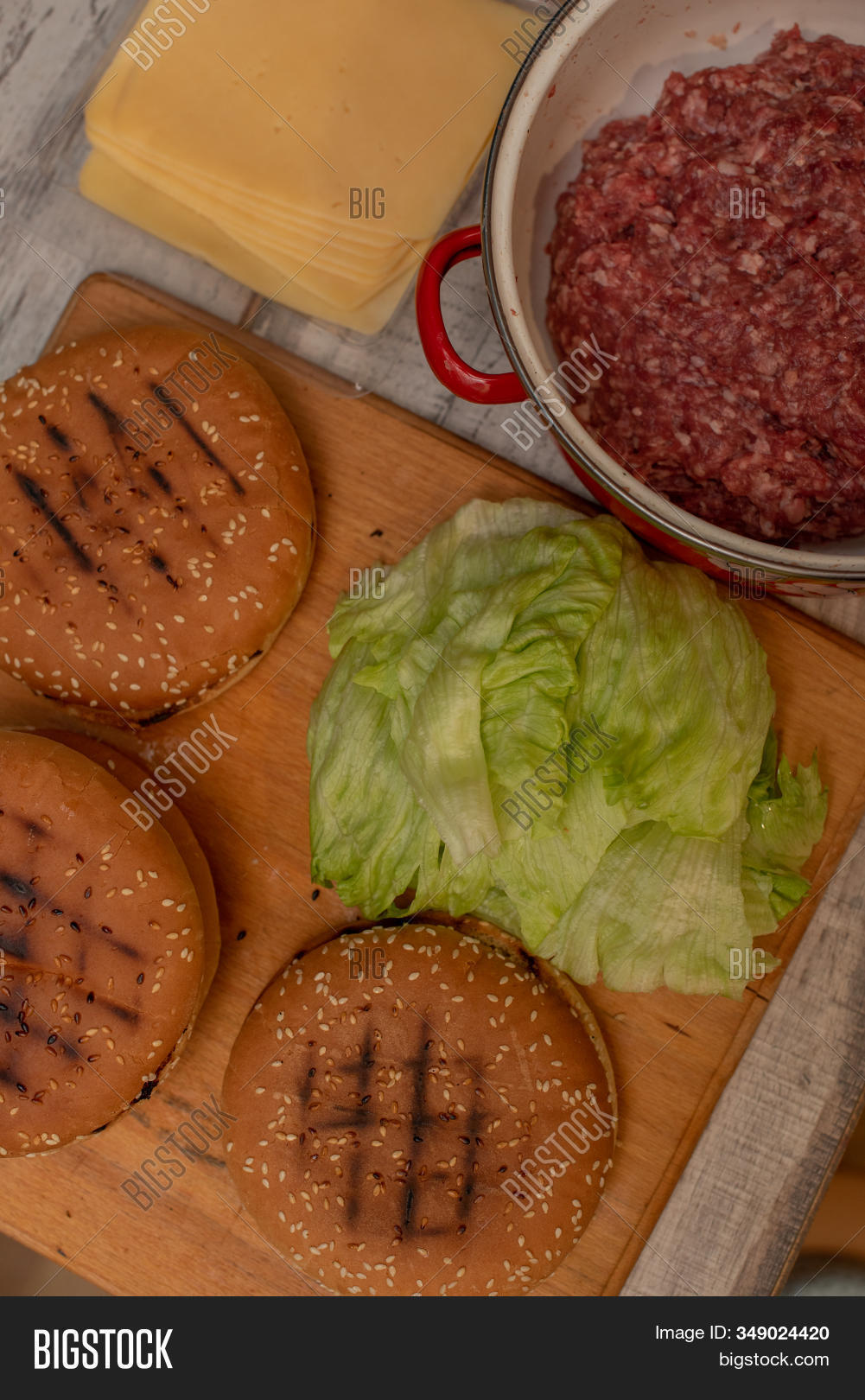 Cooking Hamburgers, Image & Photo (Free Trial) | Bigstock