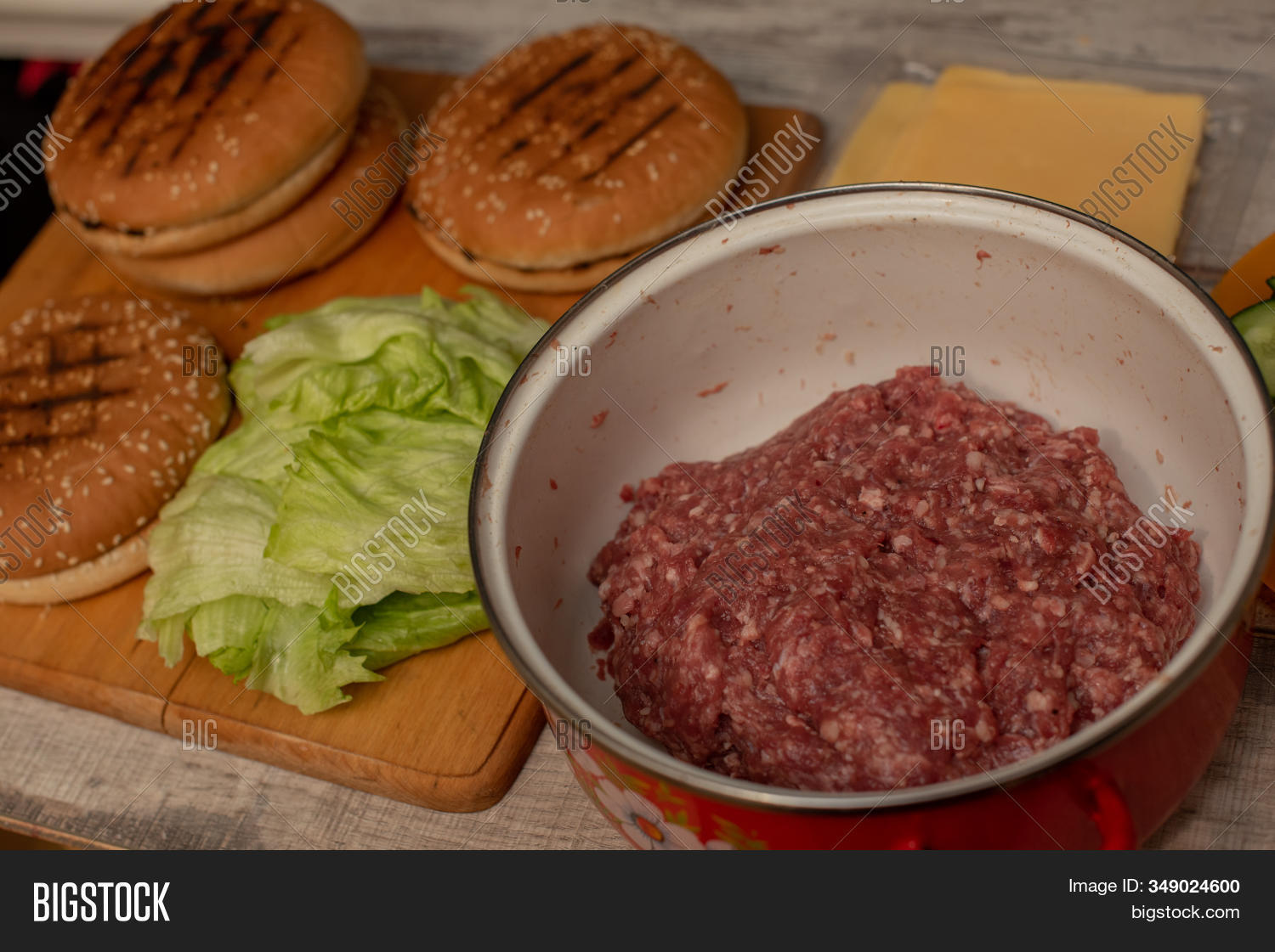 Cooking Hamburgers, Image & Photo (Free Trial) | Bigstock