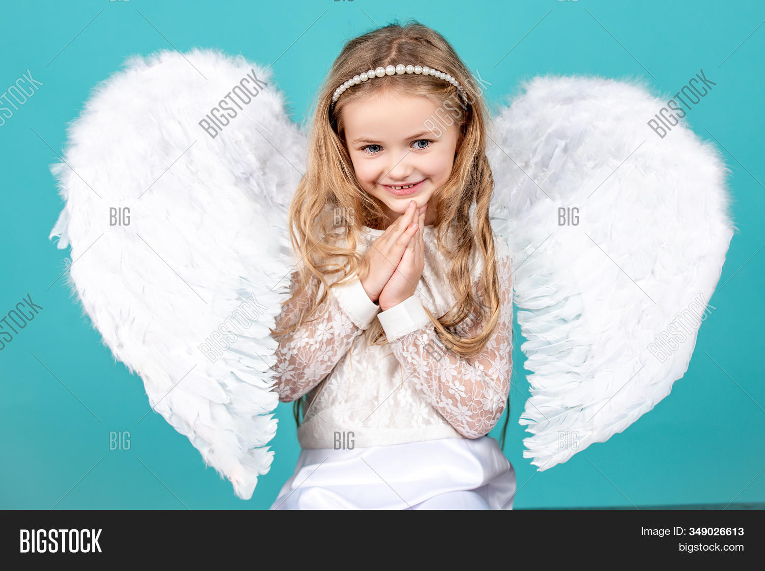 Beautiful Little Angel Image & Photo (Free Trial) | Bigstock
