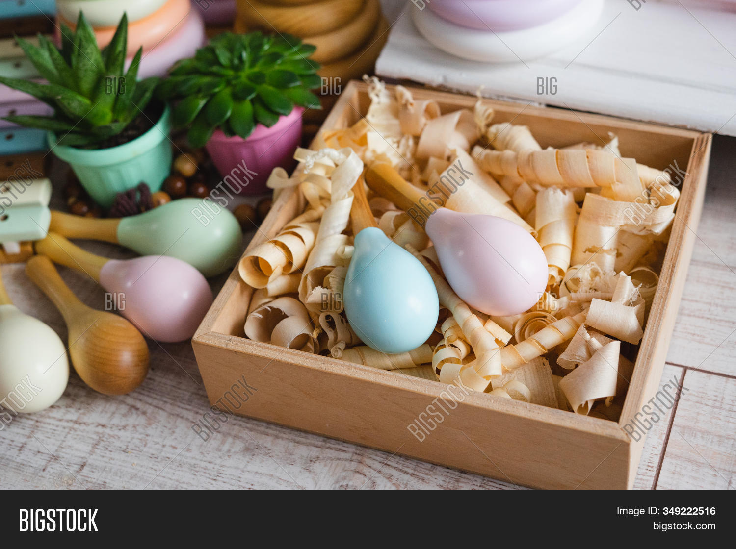 Maracas Box Sawdust Image & Photo (Free Trial) | Bigstock
