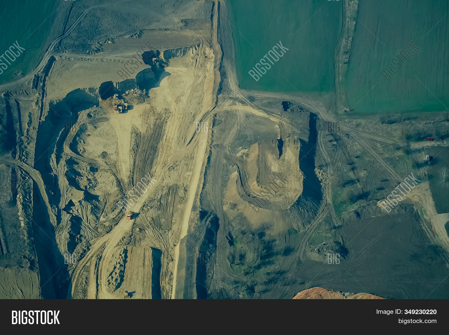 Clay Quarry Extraction Image & Photo (Free Trial) | Bigstock