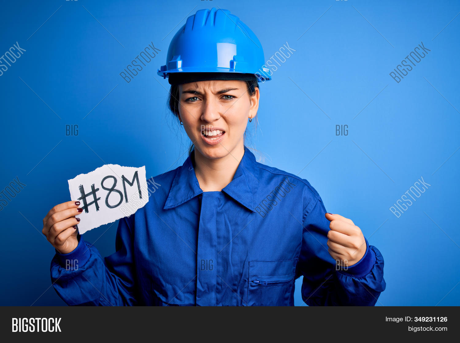Beautiful Worker Woman Image & Photo (Free Trial) | Bigstock